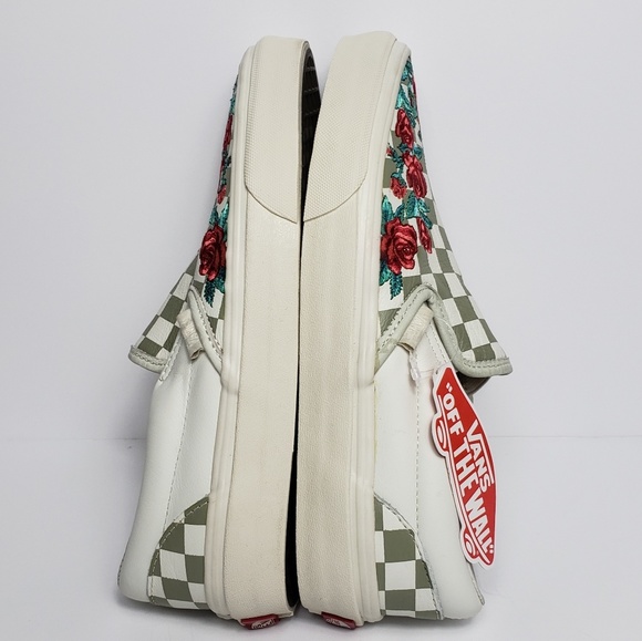 Vans | Shoes | Vans Classic Slip On Dx Rose Embroidery | Poshmark